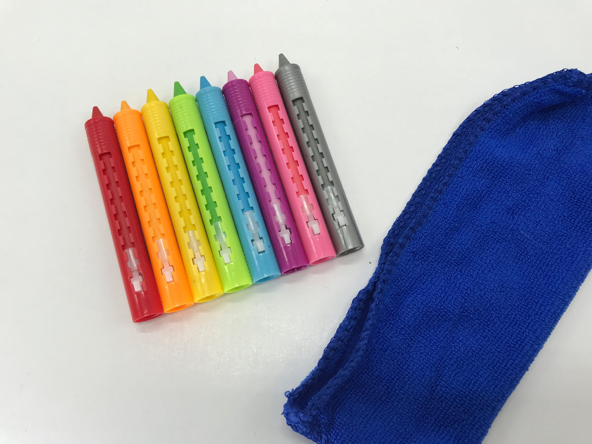 Bath Crayons x 8 – Children’s Scrapstore