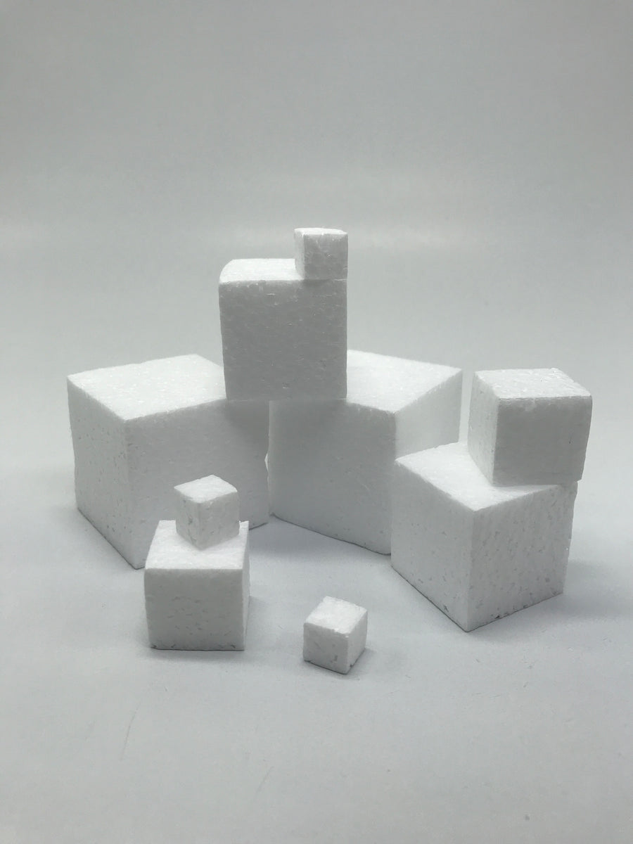 Polystyrene Cubes – Children’s Scrapstore