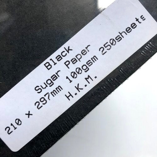 Black Sugar Paper – Children’s Scrapstore